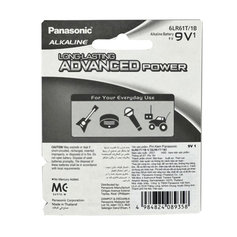 Pin Panasonic - Pin AA , Pin AAA , Pin Sạc Panasonic Chính Hãng