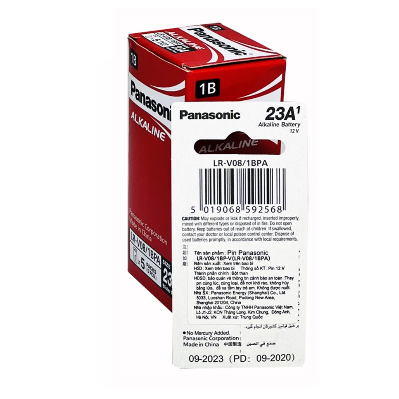 Pin A23 Panasonic 12V Vỉ 1 Viên Chính Hãng - Pin Panasonic